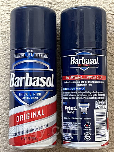 Крем-піна для гоління Barbasol Thick & Rich Shaving Cream Original 198г ...