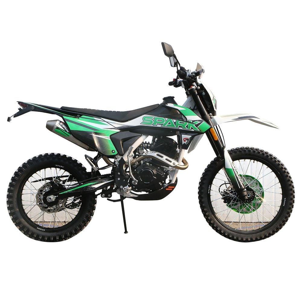 Мотоцикл Spark SP250P-1 (Зібраний з Маслами) (Зелений) (ID#2032170656 ...