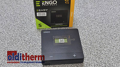 Проводной электронный терморегулятор ENGO EASYBATB 2хААА черный, цена: 1999 ₴, купить на Prom.ua