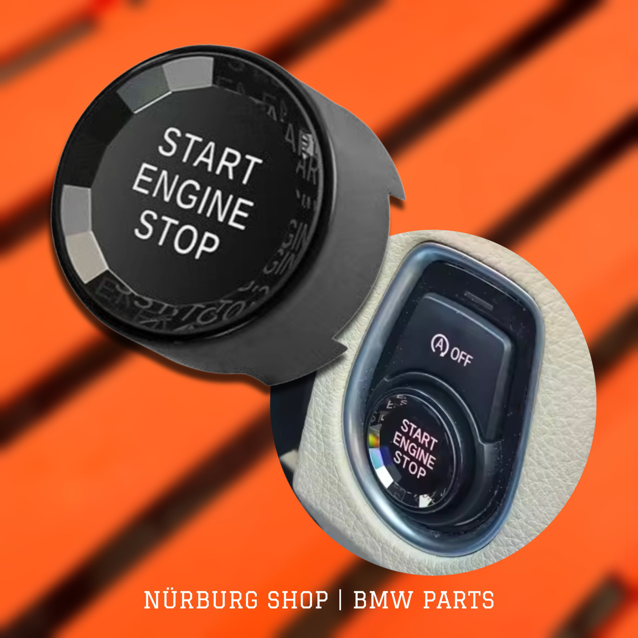 Кнопка Старт Стоп Diamond БМВ BMW F01 F06 F07 F10 F13 F15 F16 F20 F22 ...