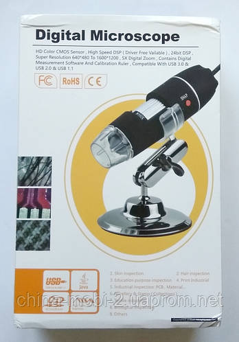 Цифровой USB микроскоп Digital Microscope U500X 20x-500x, цена 594 грн ...