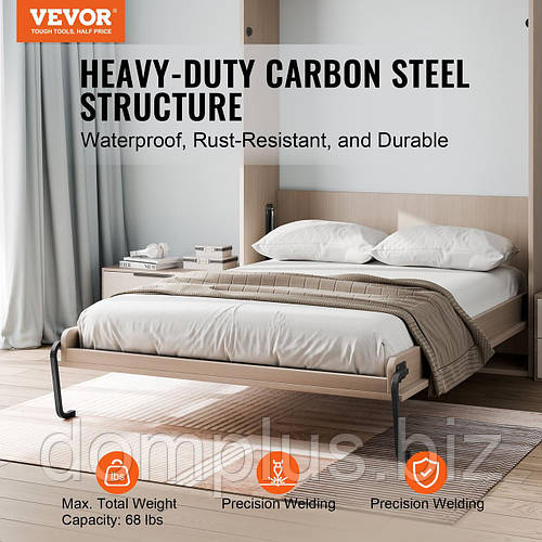 VEVOR Murphy Bed Springs Mechanism Bed Queen Deluxe Bed Support ...