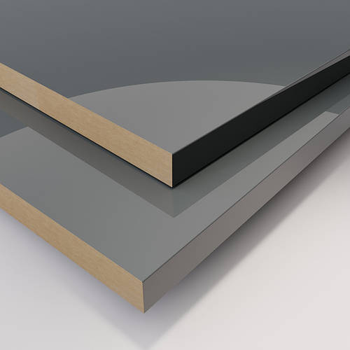 Панель МДФ Kastamonu P110 18 мм Антрацит глянець, ціна 1600 ₴: купити ...