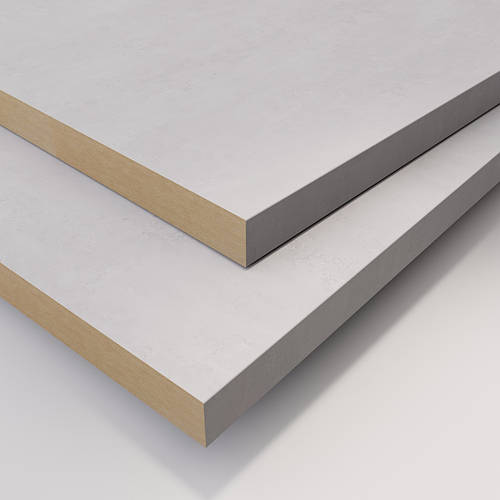 Панель МДФ Kastamonu P253 18 мм Оксид Світло-сірий матовий, ціна 1600 ...