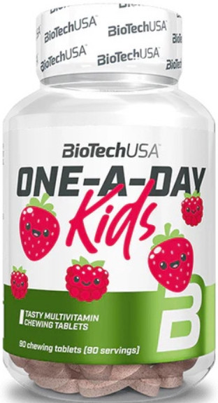 Мультивітаміни для дітей жувальні таблетки BioTech One-A-Day Kids 90 ...