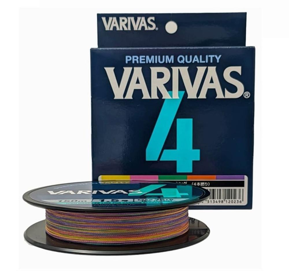 Шнур Varivas PE Line X4 Multicolor 150m 11.32kg 0.205mm #1.5 (ID#2423920238), ціна: 525 ...