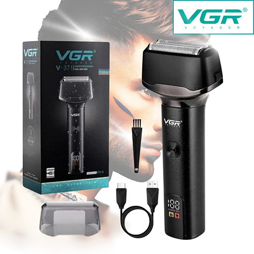 Электробритва VGR V-371 шейвер для влажного и сухого бритья IPX5 выдвижной триммер (ID ...