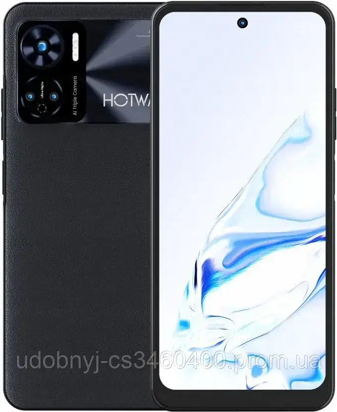 Смартфон Hotwav Note 12 6/128GB Global 2024 Black, NFC, 48+2+2/16Мп ...