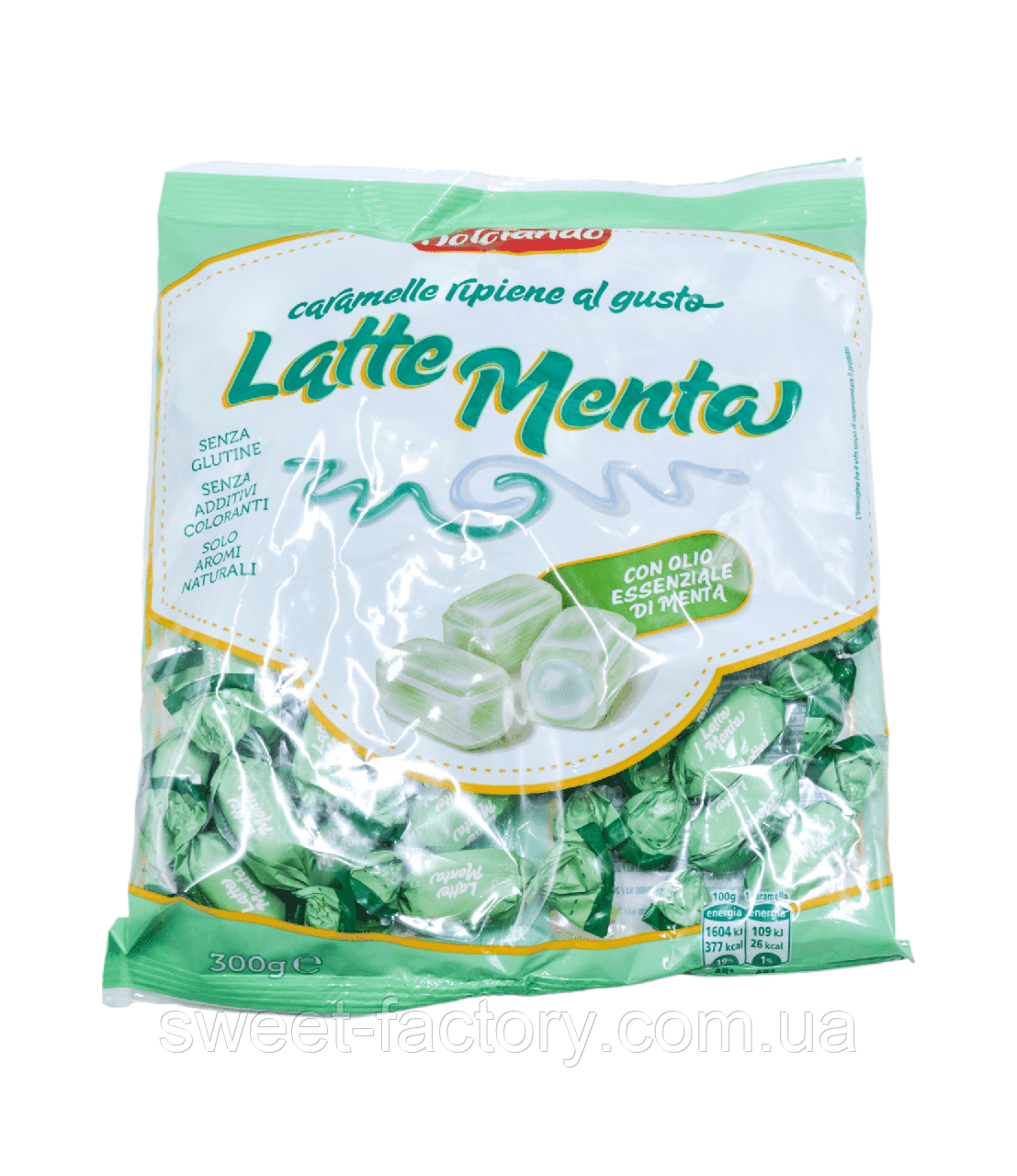 Леденцы Dolciando Latte Menta 300g, ціна: 311 ₴, купити на Prom.ua