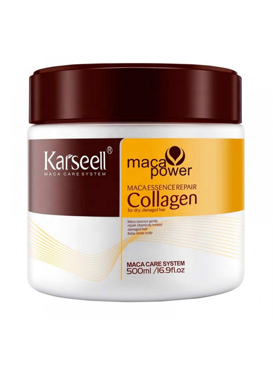 Купить Кондиционирующая маска-эссенция Karseell Collagen для глубокого ...