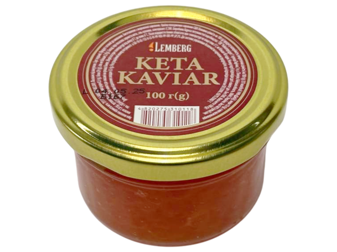 Ікра червона кети Lemberg Keta Kaviar 100 г (ID#2425769333), ціна: 627 ...