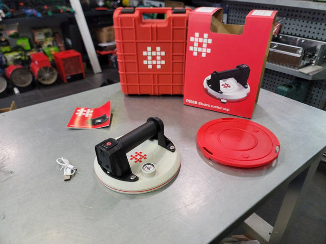 Новинка! Присоска Аккумуляторная Shijing P618B С Автоподкачкой На 140кг ...