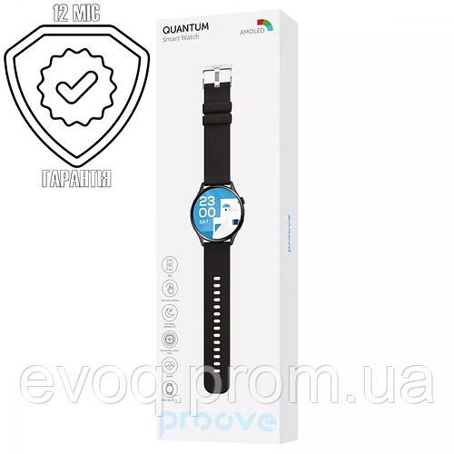 Смарт Часы Proove Quantum Black (ID#2425953425), цена: 2199 ₴, купить ...