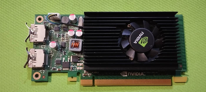 Відеокарта PCI-E NVIDIA Quadro NVS 310 1GB GDDR3 (64bit) (2 x ...