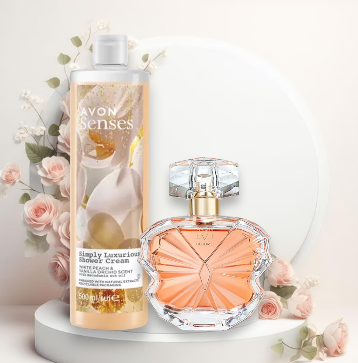 Eve become 50 ml, та гель для душу 500 ml. Жіночий набір Avon за ...