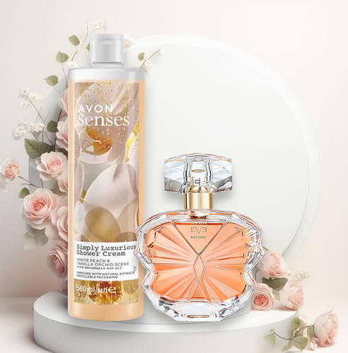 Eve become 50 ml, та гель для душу 500 ml. Жіночий набір Avon за ...