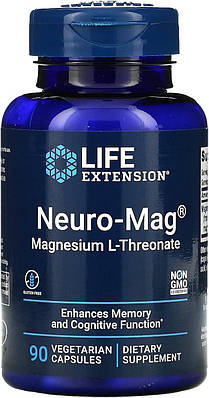 Life Extension, Neuro-Mag, магній L-треонат, (Нейро-Маг), 90 ...