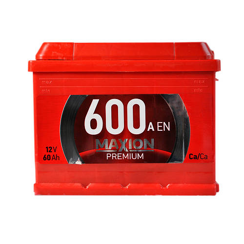 Автомобильный аккумулятор MAXION Premium 60Ач 600A R+ 5606721249 (ID ...