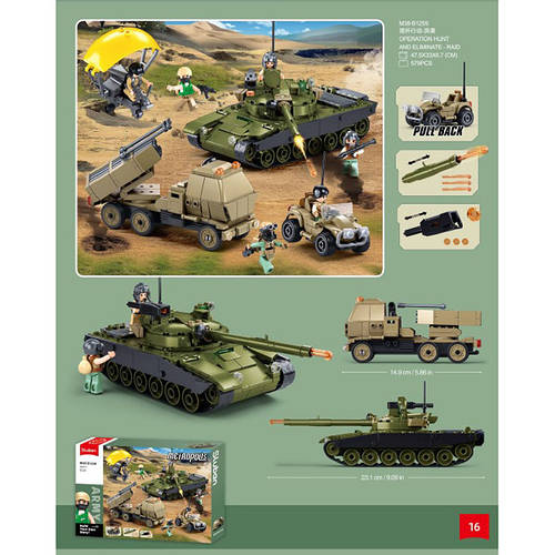 Конструктор SLUBAN M38-B1259 "Metropolis": Операція Полювання та ...