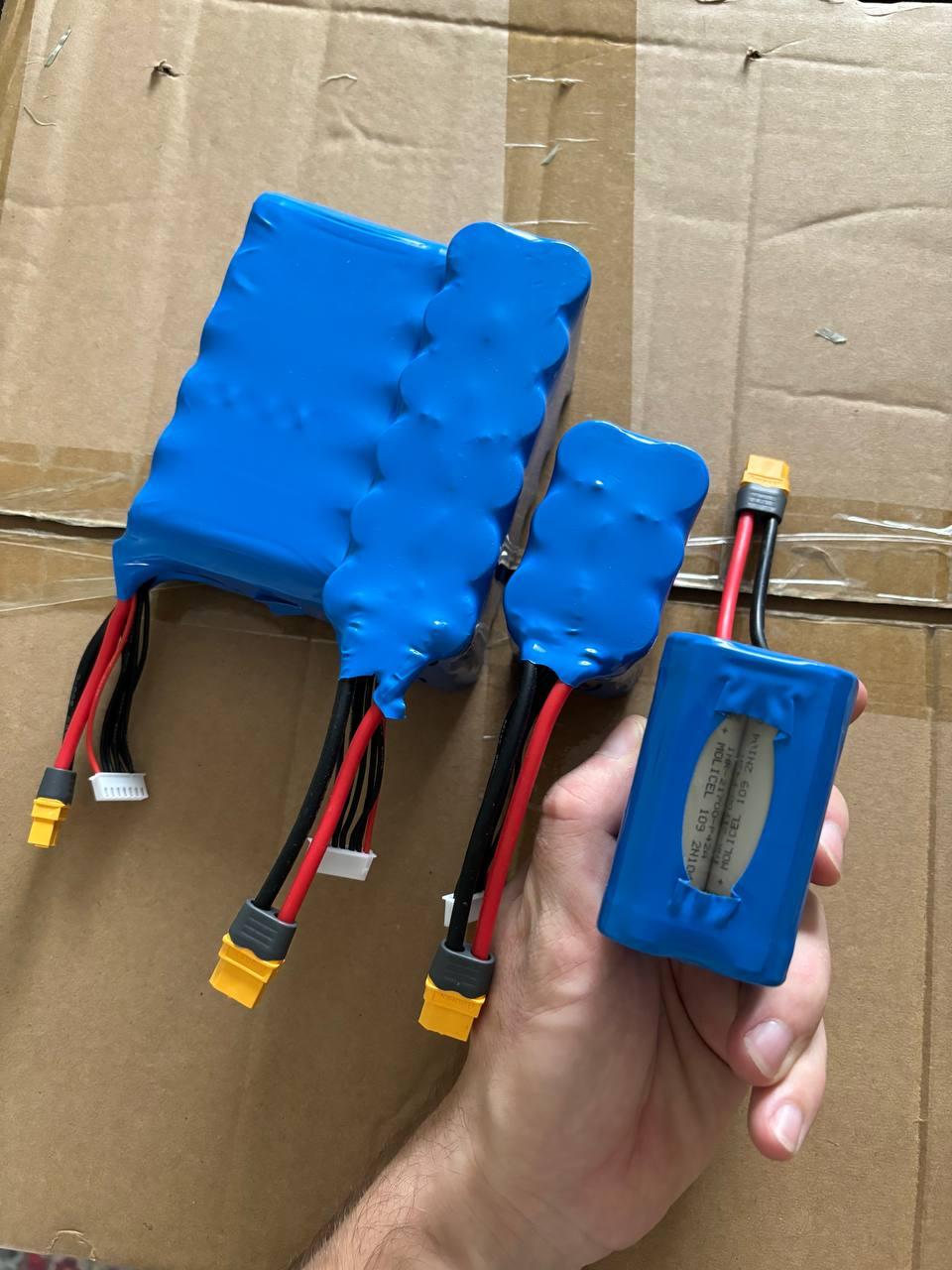 Акумуляторна збірка 6s2p для FPV Molicel 21700 P42A Li-Ion 8400 mAh для ...