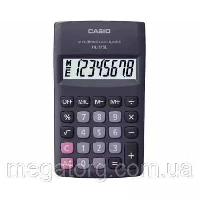 ORIGINAL! Калькулятор Casio HL-815L-BK-W-GP, черный (CALC-CAS-HL-815L ...