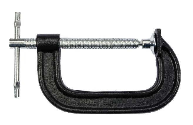 Струбцина G-образная 100 мм VOREL винтовая (38432) (ID#2361517964 ...