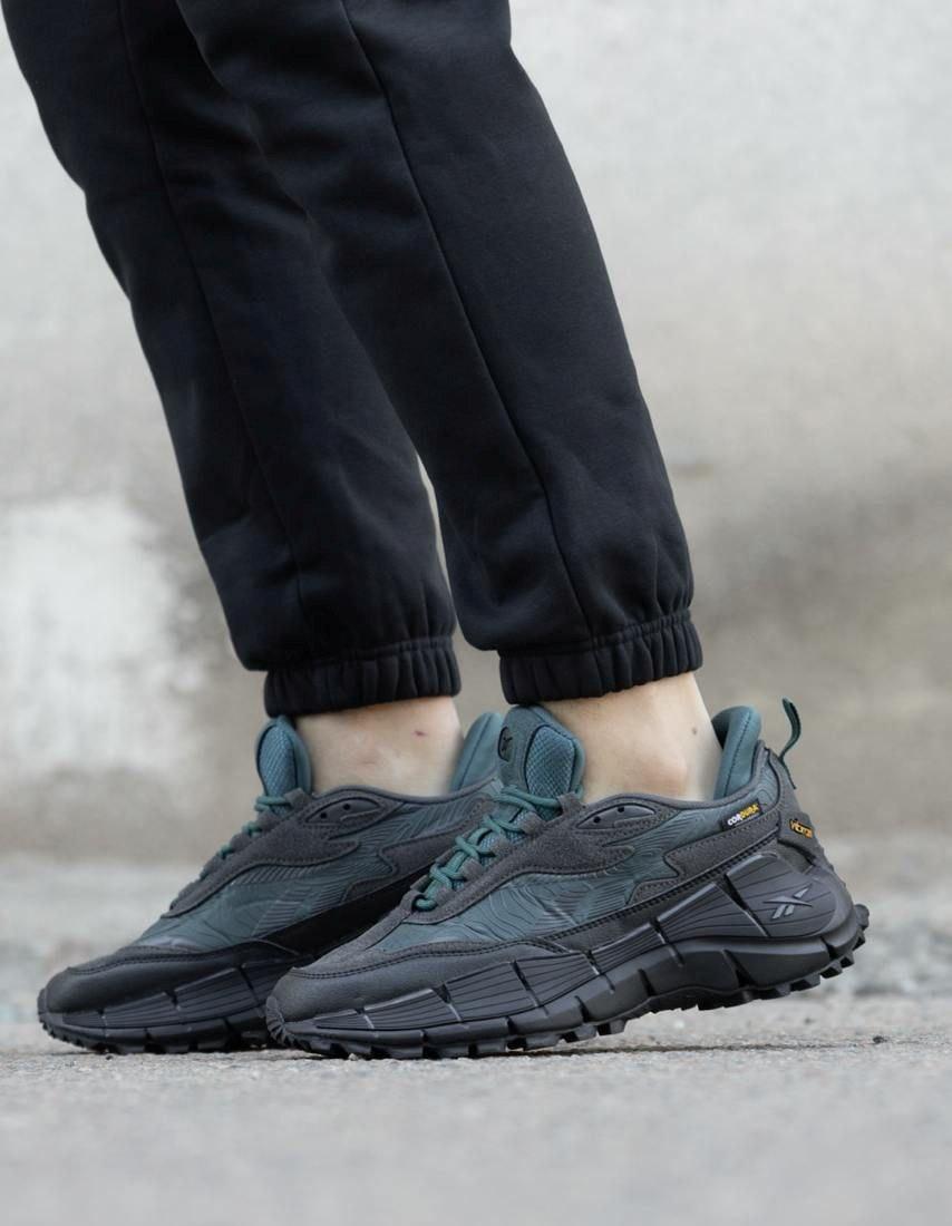 ТЕРМО Кроссовки Reebok Zig Kinetica 2.5 Edge Cordura Green-Black ...