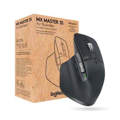 Мышка Logitech MX Master 3S for Business Performance Wireless/Bluetooth Graphite (910-006582 ...