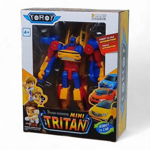 Робот-трансформер Tobot Tritan, превращается в 3 машинки, в коробке. 28 ...