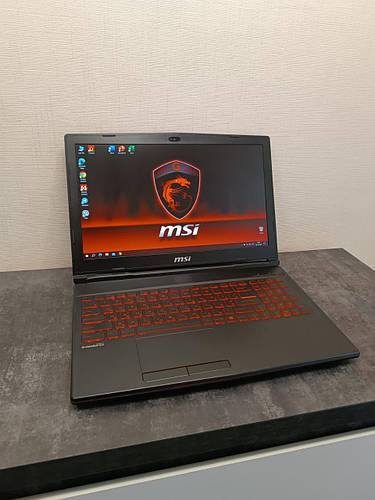 Ігровий ноутбук MSI MS-16P5, GL63 I7-8750H, 16Gb, SSD 256Gb + NVIDIA ...