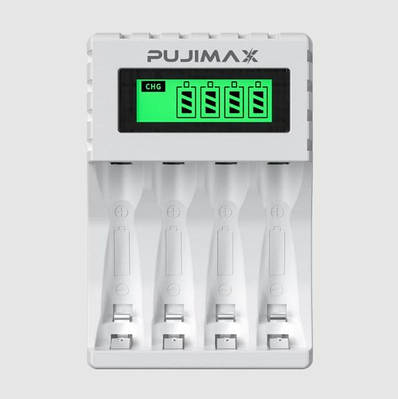 Зарядное устройство Raymax RM305 (4xAA/4xAAA/Крона) Ni-MH/Ni-CD (С индикацией уровня заряда ...