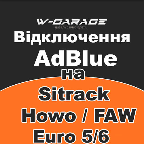 Отключение AdBlue на Sitrack, Howo, FAW Euro 5/6 (ID#2431267095 ...