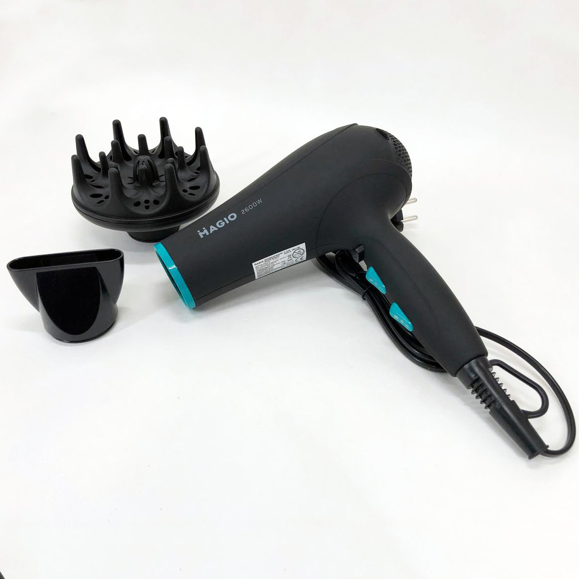 Фен для волосся з режимами Magio MG-169, Домашній фен, Зручний фен для SY-550 домашнього ...