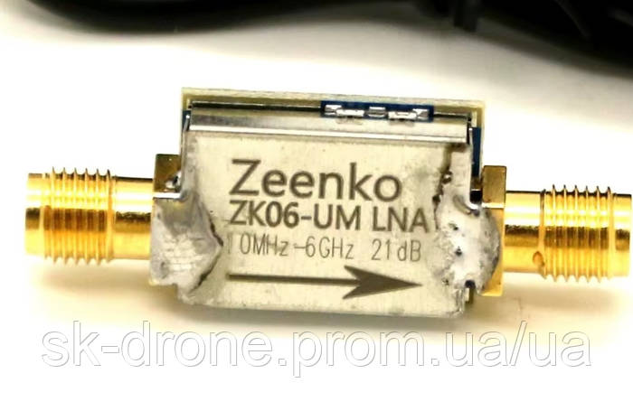 Малошумний підсилювач сигналу Zeenko ZK06-UM 10M-6GHz 21dB lna (ID ...