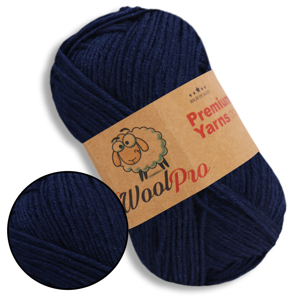 Premium Yarns WoolPro, Темно-синій No506 - купити інтернет-магазин ...