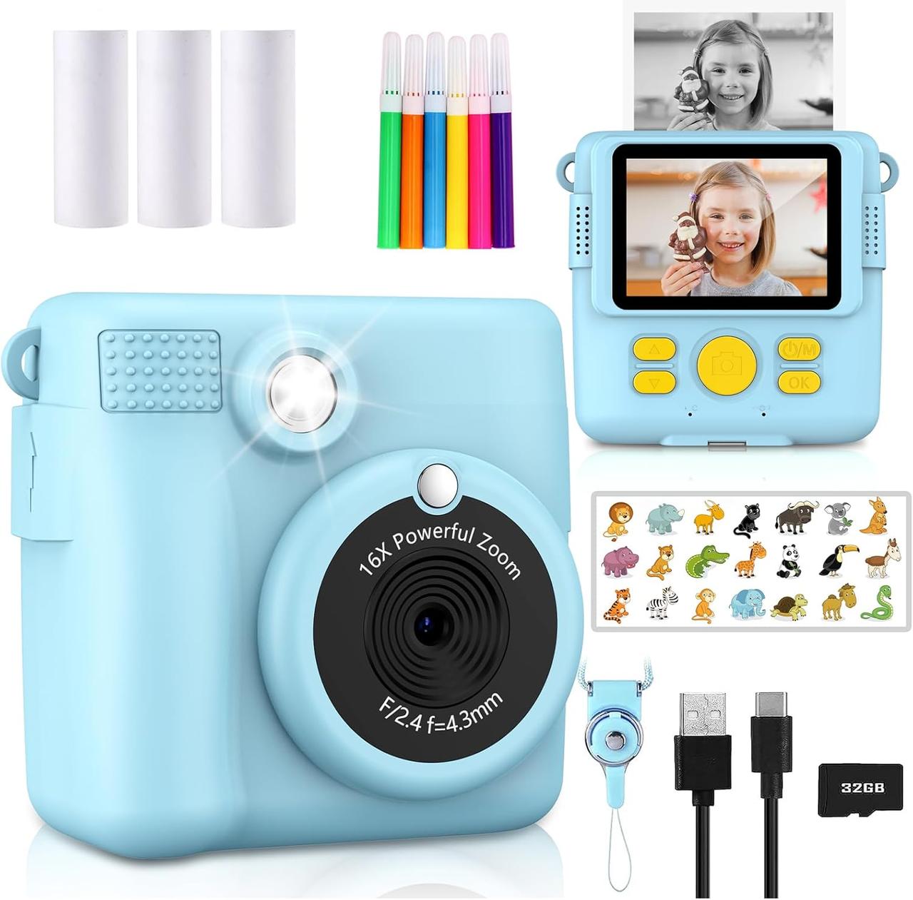 Камера миттєвого друку для дітей Diy Instant Digital Camera Цифрова ...