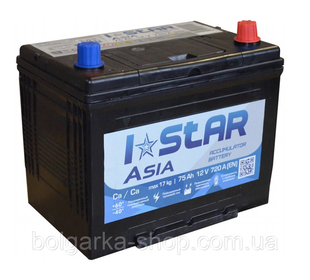 Акумулятор I Star Asia D26 75A·год, R+, 720 А (СТ-00087587) (ID ...