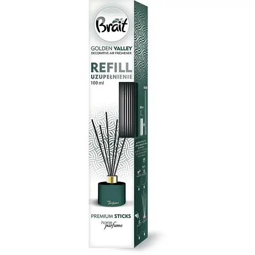 Декоративний освіжувач повітря Brait premium golden valley 100 МЛ ...
