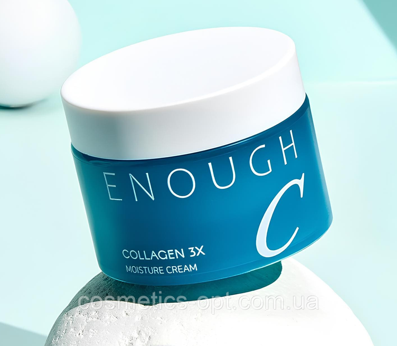 Зволожуючий крем для обличчя з потрійним колагеном Enough Collagen 3x ...