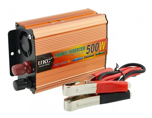 Перетворювач автомобільного струму UKC 500W AC/DC 12-220 V інвертор напруги (1756375722), ціна ...