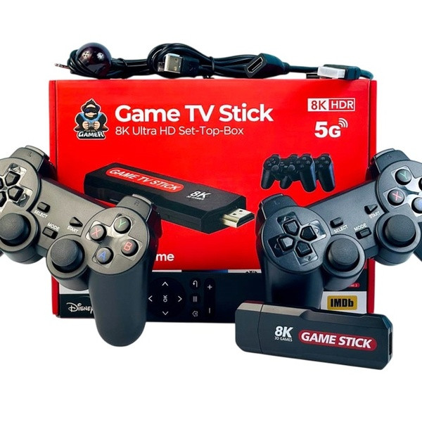Ігрова приставка Infinity Game Console TV Stick Q8 + 2 джойстика (ID ...