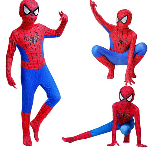 Дитячий костюм людини-павука Spider Man комбінезон + балаклава людина ...