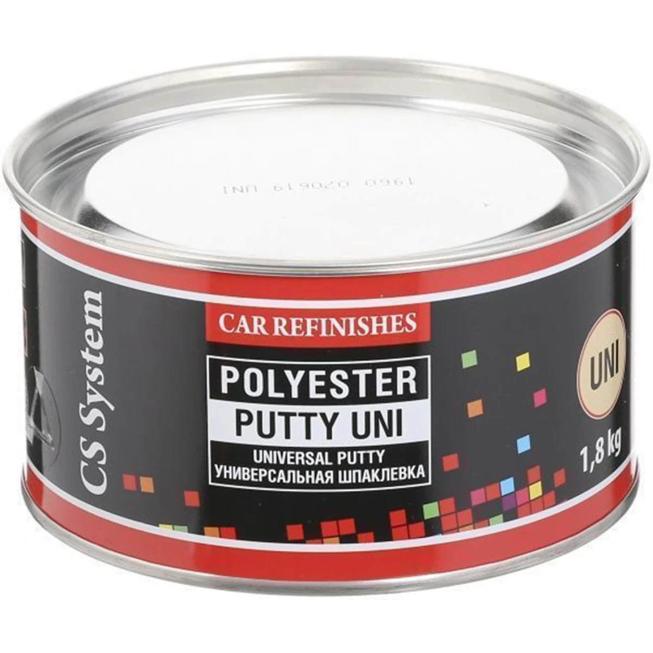 Шпаклівка універсальна CS SYSTEM Putty Uni середньозерниста поліефірна бежева 1,8 кг (ID ...