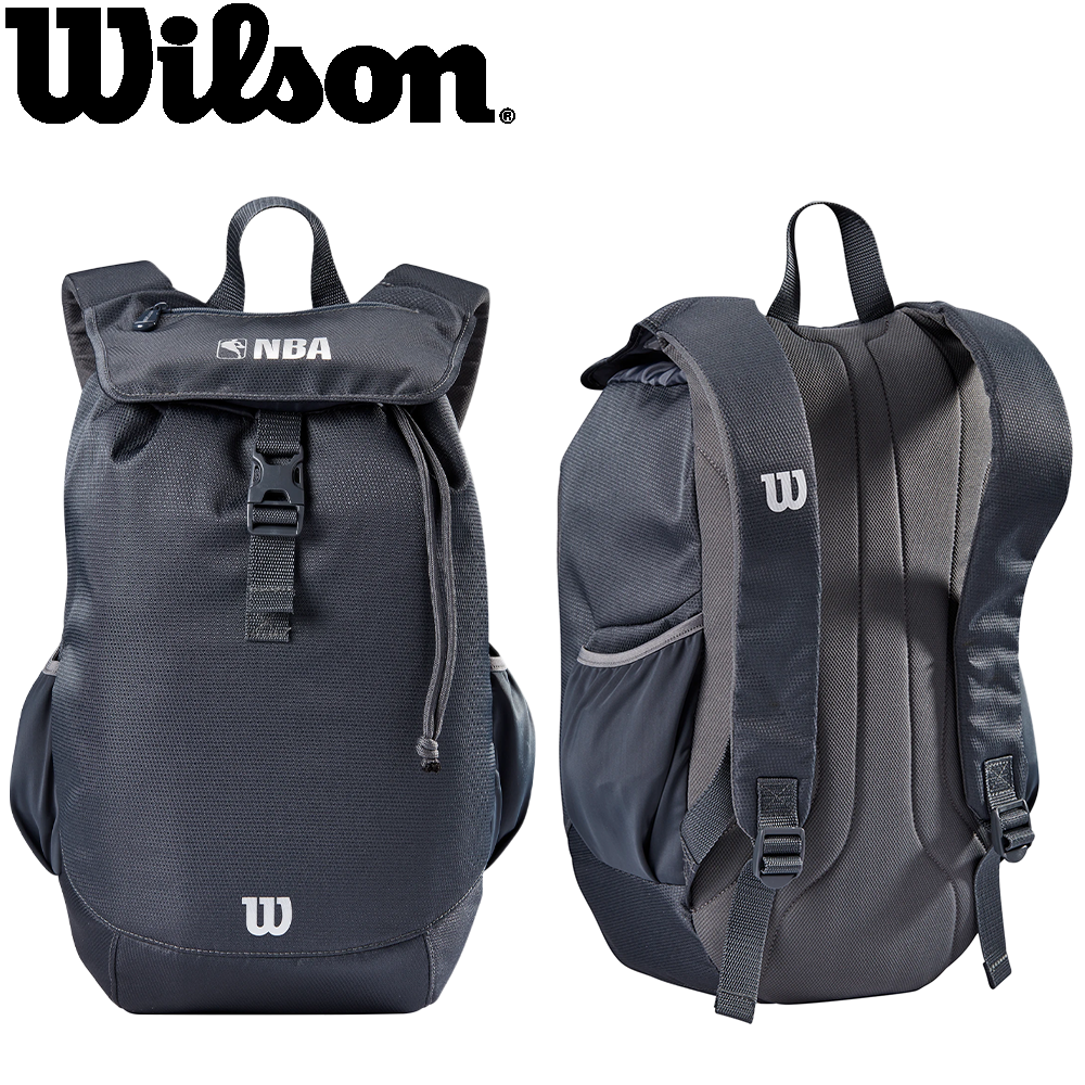 Рюкзак для баскетбольного м'яча баскетбольний рюкзак для м'ячів Wilson NBA Forge Backpack чорний ...