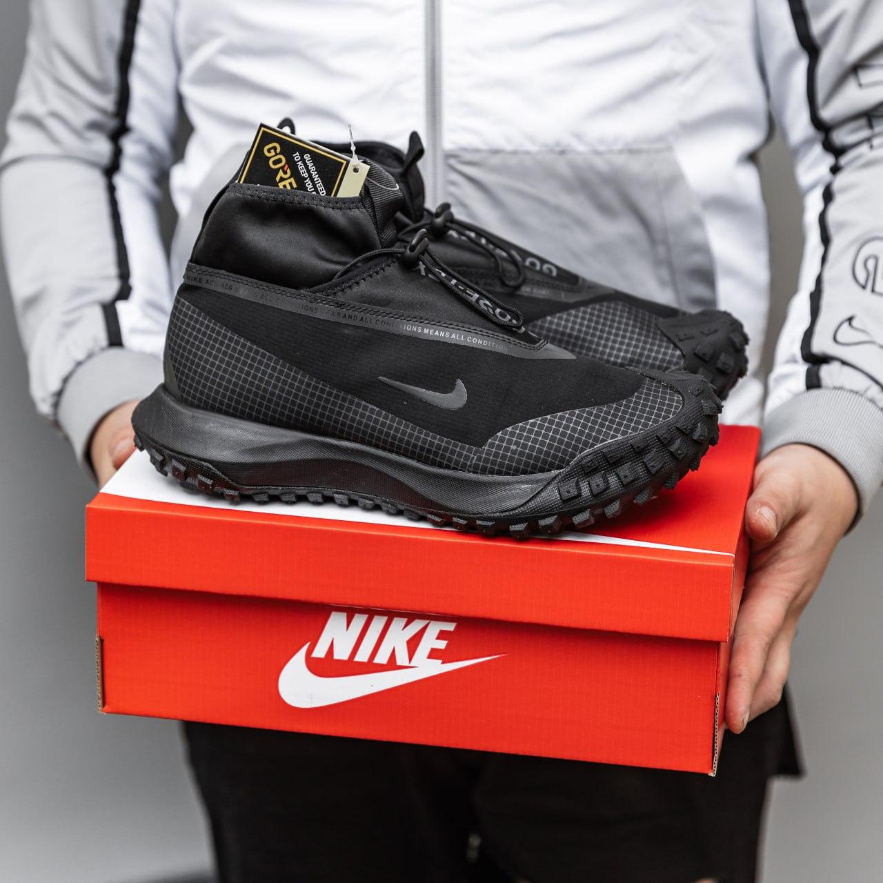 Мужские зимние кроссовки Nike ACG Mountain Fly Gore-Tex (черные ...