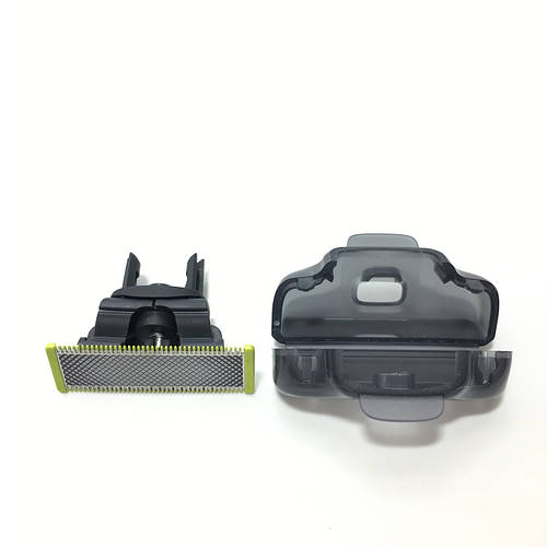 Оригинальное сменное лезвие Philips OneBlade QP210/50 + колпачок для ...