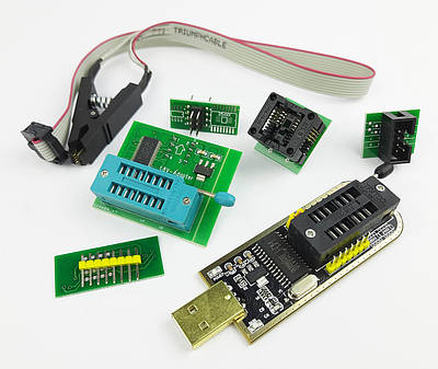 USB Программатор CH341A I2C SPI UART EEPROM Flash BIOS, цена: 171.70 ₴, купить на Prom.ua