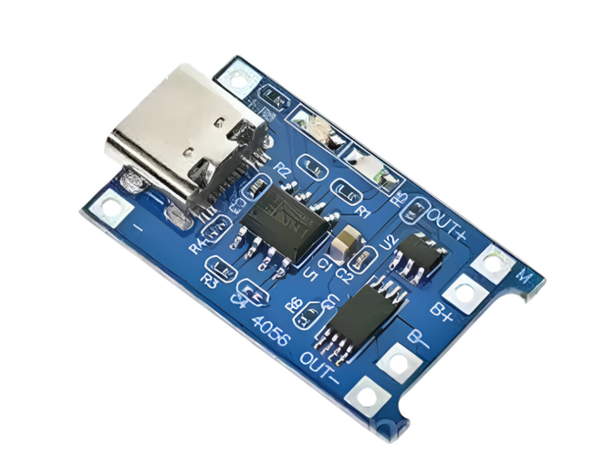 Контролер заряду BMS 1S TP4056 з Type-C для Li-ion акумулятора 5V 1A (ID#2430695623), ціна: 8 ...