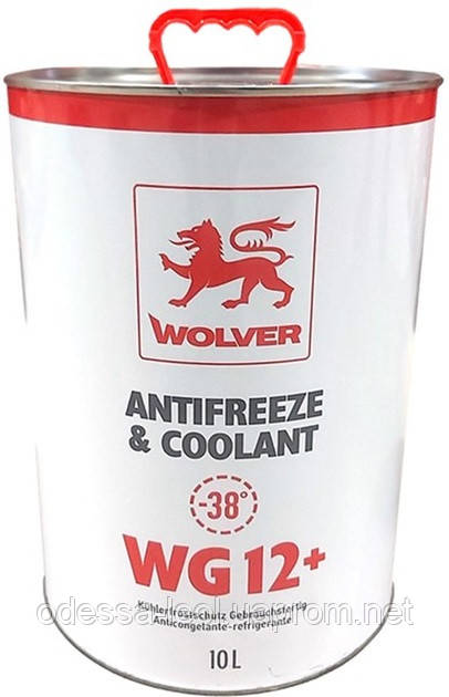 Антифриз Wolver Antifreeze & Coolant WG12+ RED 10 л (ID#2436623248), ціна: 1084.05 ₴, купити на ...