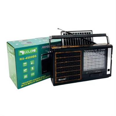 Радиоприемник Golon RX-4700BS SOLAR, mp3 USB+TF плеер, радио с ...
